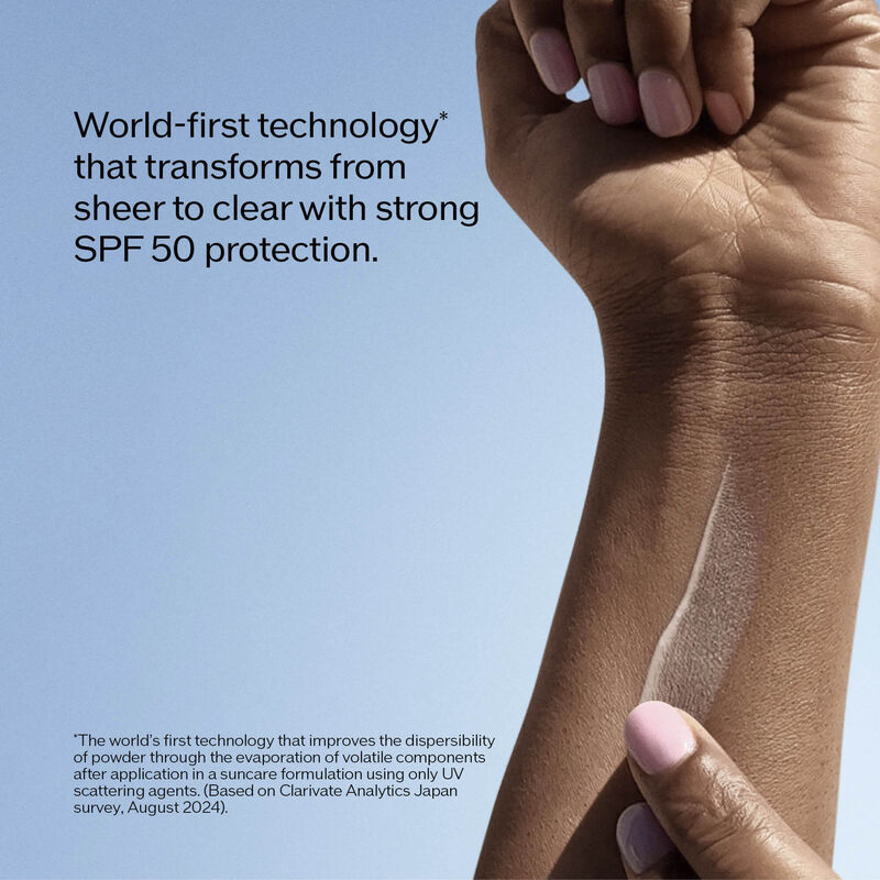 Urban Environment Clear Mineral Sunscreen SPF 50 | SHISEIDO