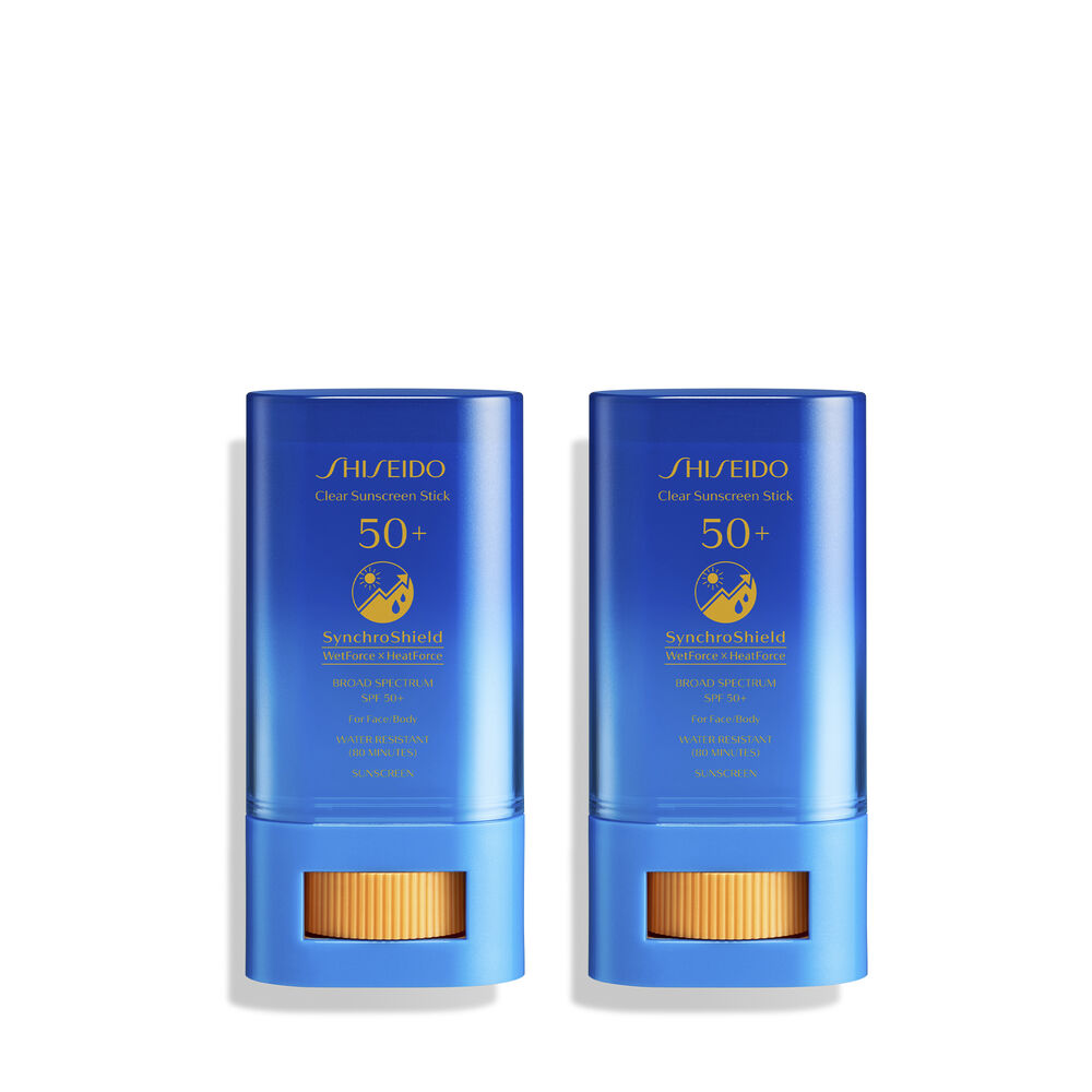 Clear Sunscreen Stick SPF 50+ Duo | Shiseido